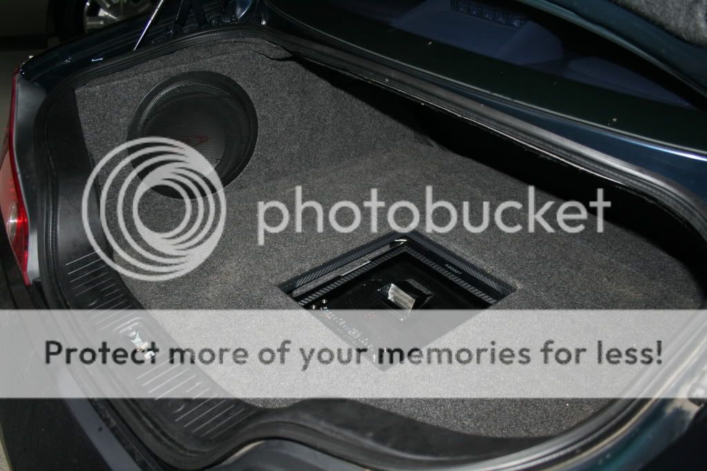 Custom Trunk Setup almost done. What settings?? | CarAudio.com Car ...